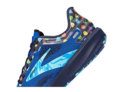 Brooks Women’s Launch 9 Neutral Running Shoe - Blue/Peacoat/Yellow - 8