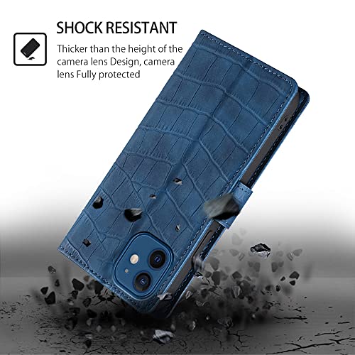 Fansipro Wallet Folio Case for Samsung Galaxy S9 Plus, Premium PU Leather Slim Fit Cover for Galaxy S9 Plus, 3 Card Slots, Portable, Blue