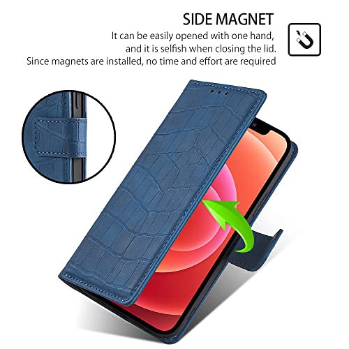 Fansipro Wallet Folio Case for Samsung Galaxy S9 Plus, Premium PU Leather Slim Fit Cover for Galaxy S9 Plus, 3 Card Slots, Portable, Blue
