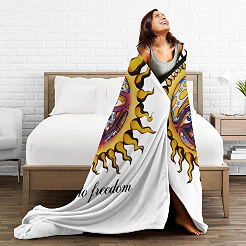 The Story of Sublimes Iconic Sun Logo Blankets Throw Blanket Bed Blanket Soft Decorative Blanket for Sofa Living Room