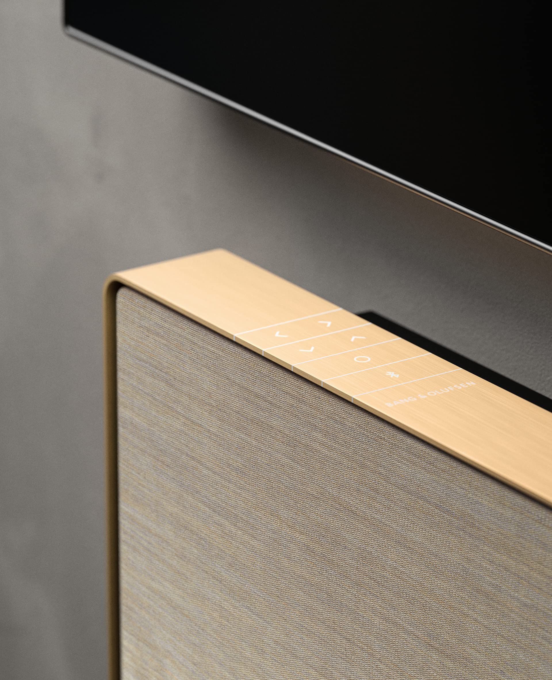 Bang & Olufsen Beosound Stage β Dolby Atmos Soundbar β TV and WiFi Speaker, Gold Tone/Golden