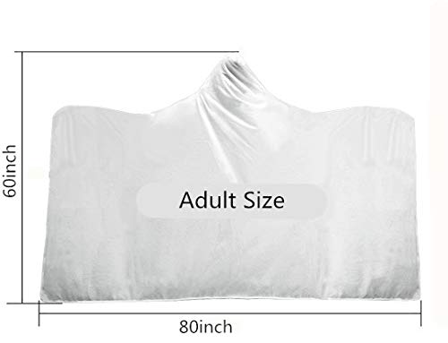 Irisbell Hooded Blanket Tiger Theme Oversized Sherpa Fleece Throw Wearable Blankets Hoodie Cloak (17, Adult(80'' x 60''))