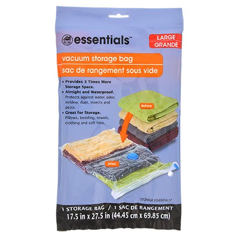 Essentials Vacuum Storage Bags, Large, 2-ct Set (2)