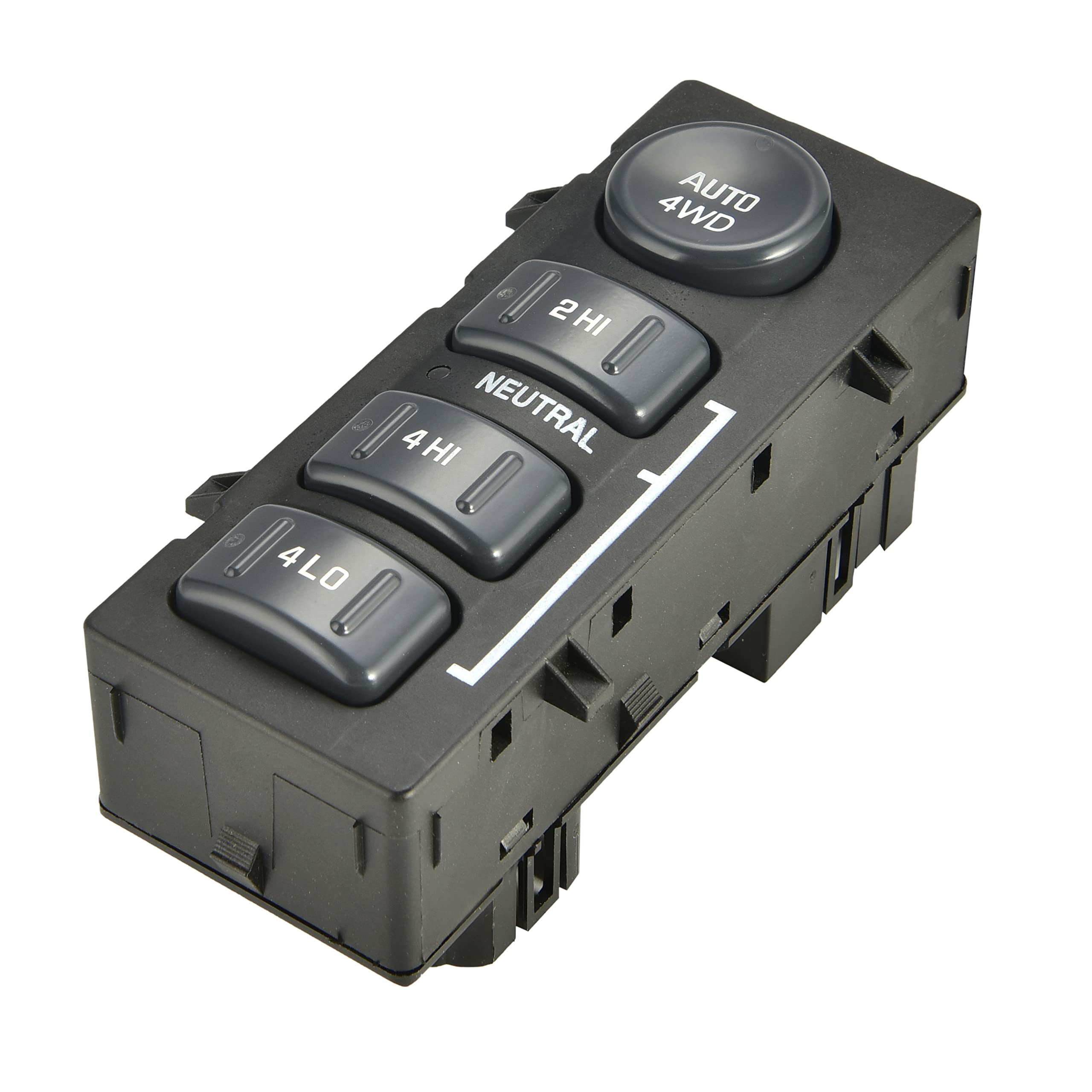 4WD Switch 4 Wheel Drive Selector 4x4 Transfer Case Switch Compatible with 1999-2002 Chevy Avalanche Silverado Suburban Tahoe GMC Sierra Yukon Replacement for 19168767 15709327 901-062