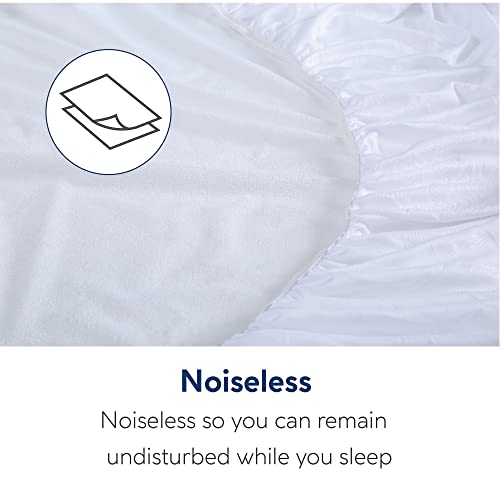 Vibe Gel Memory Foam 12-Inch Mattress with Bonus Mattress Protector| CertiPUR-US Certified | Bed-in-a-Box, Twin XL, White