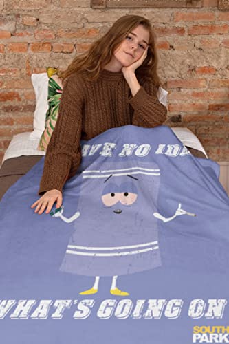 INTIMO South Park Towelie What's Going On Silk Touch Plush Throw Blanket