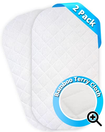 Waterproof Bassinet Mattress Cover - Compatible 17.5” x 29” Chicco Close to You