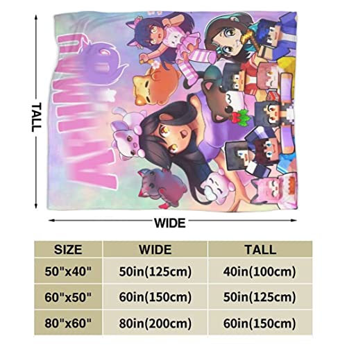 Fleece Blanket Throw All Season Lightweight Throw Blankets for Office Company Home Couch Bed Sofa 3-60"x50"