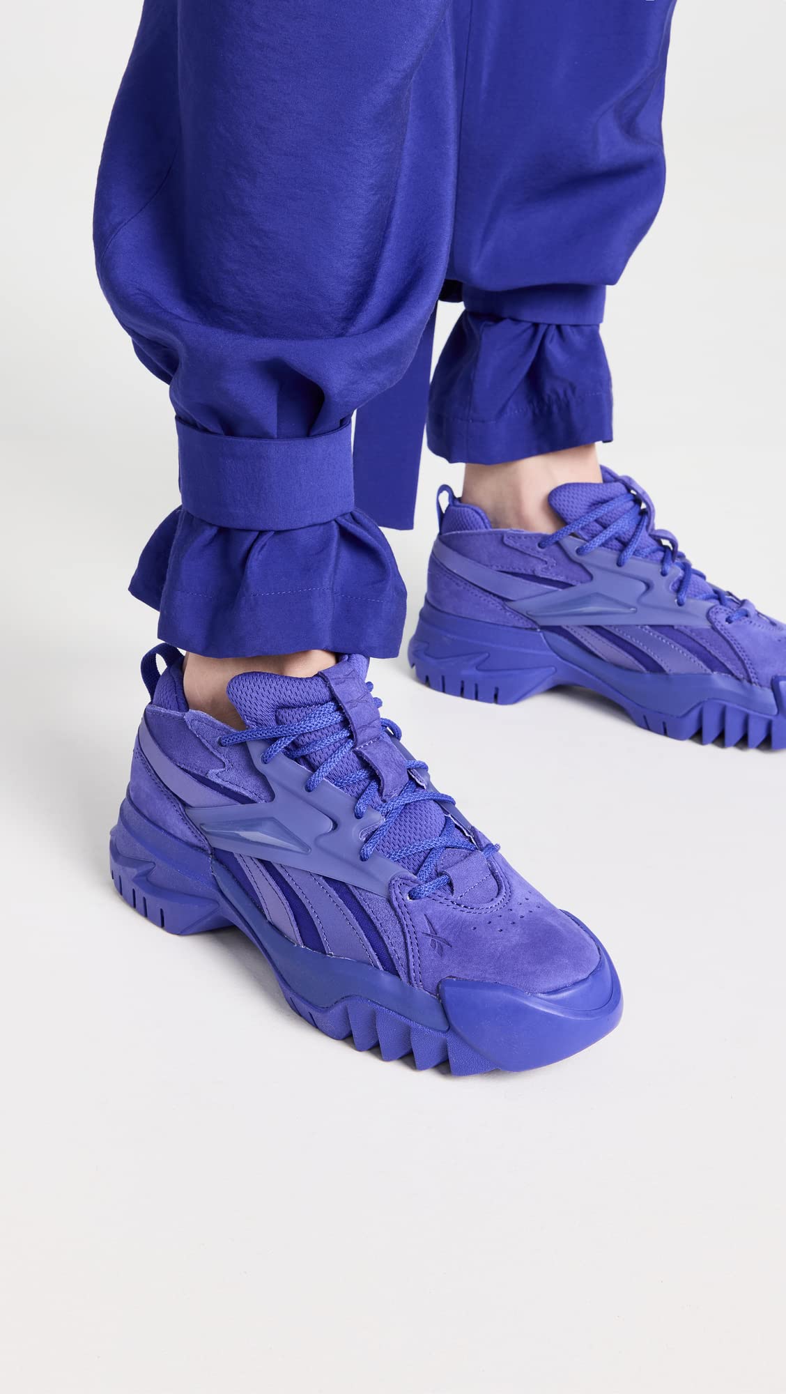 Reebok Women's X Cardi B Club C V2 Sneakers, Ultima Purple, 8 Medium US