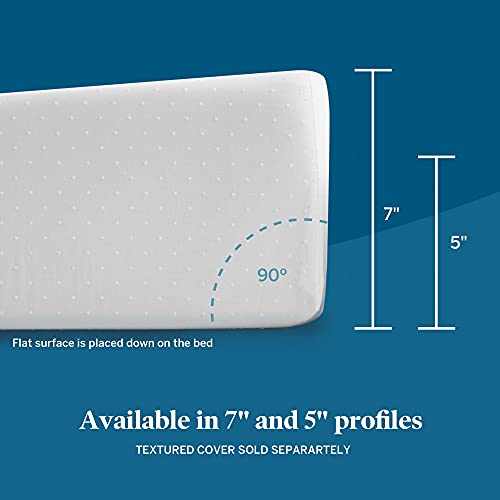 LUCID Mattress Elevator Base - Affordable Adjustable Base Alternative - 5-Inch Lift