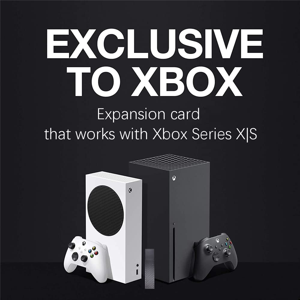 Reletech Xbox Serie x Xbox Serie s1tb2tb Solid State Drive - nvme Storage Expansion Card SSD (Black, 1, TB)
