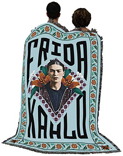 Pure Country Weavers Frida Kahlo - Frida Portrait Blanket - Gift Tapestry Throw Woven from Cotton - Made in The USA (72x54)