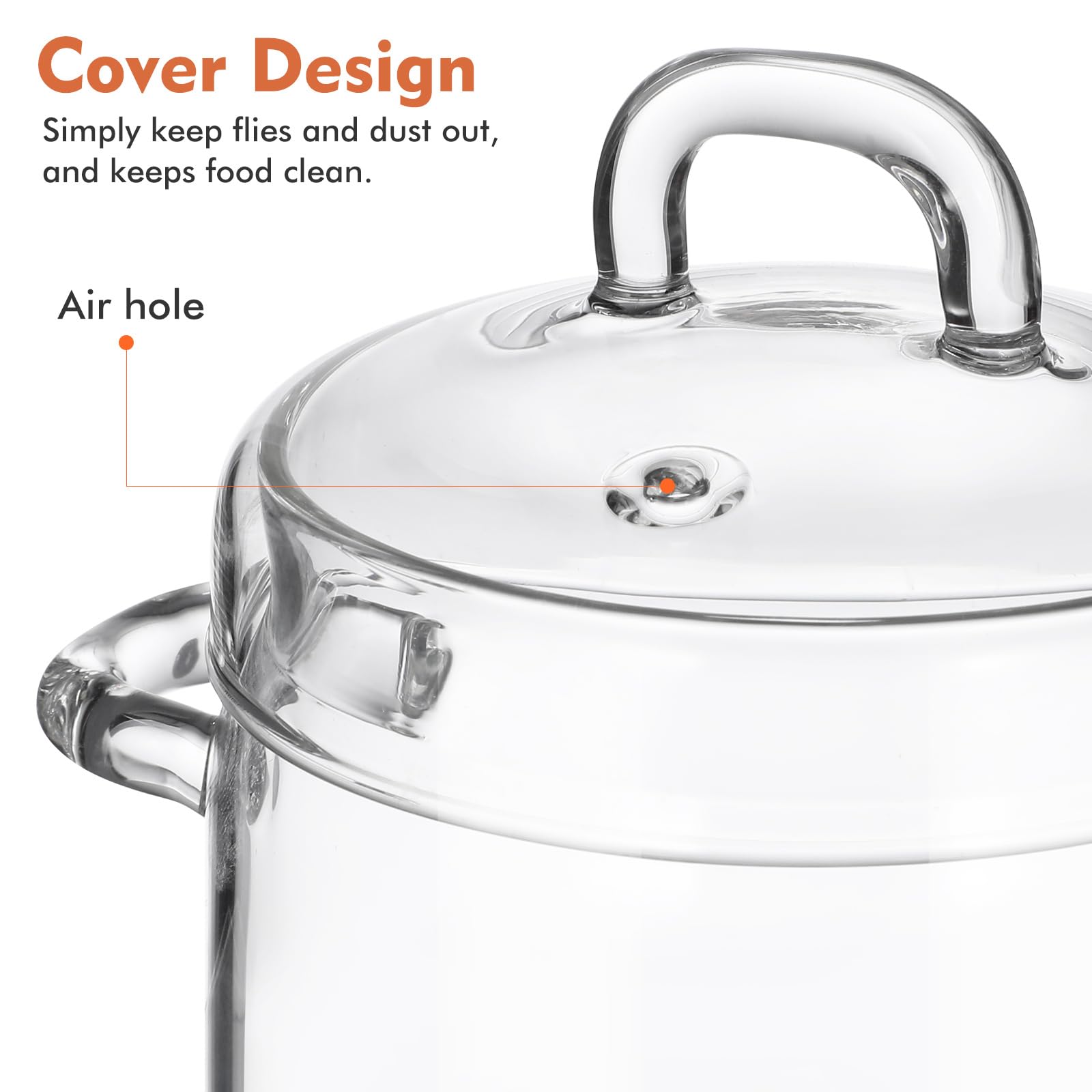 Glass Simmer Pot Thickened Glass Cooking Pot 350ml Glass Potpourri Simmer Pot Clear Pot Microwave Safe Saucepan for Soup Pasta Noodle Milk Food