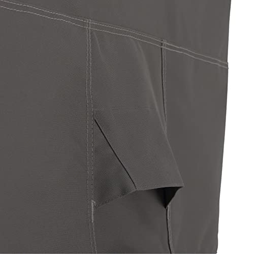 Classic Accessories Ravenna Water-Resistant 98 in. BBQ Grill Cover for Island with Left/Right Grill Head