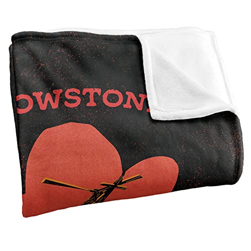 Yellowstone Blanket, 50"x60" Yellowstone Wear The Brand Silky Touch Super Soft Throw Blanket