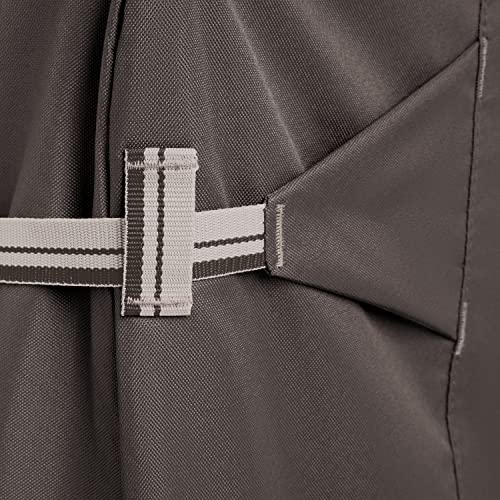 Classic Accessories Ravenna Water-Resistant 98 in. BBQ Grill Cover for Island with Left/Right Grill Head