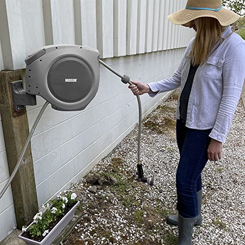 50ft Hose Retractable Hose Reel Gray