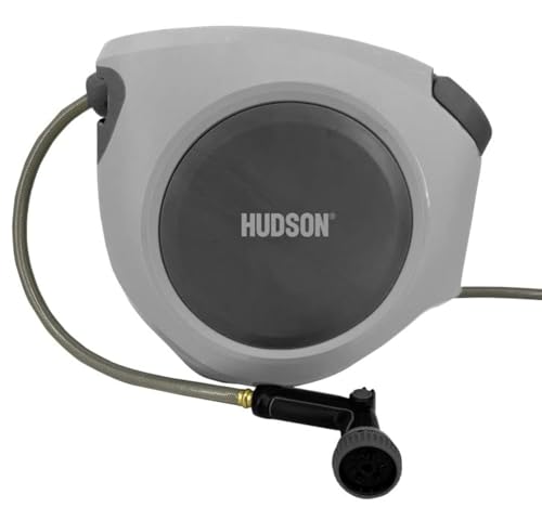 50ft Hose Retractable Hose Reel Gray