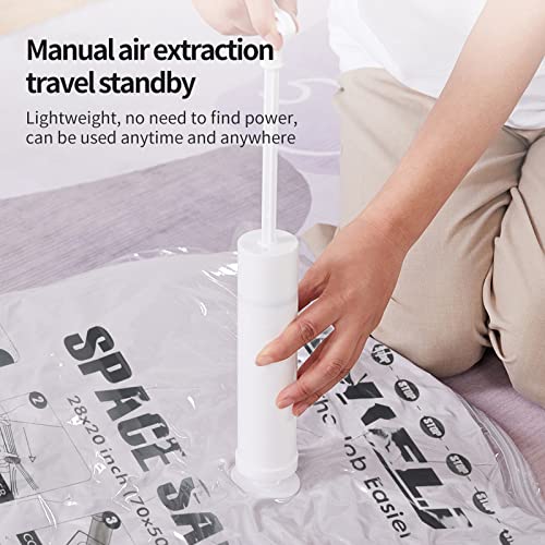 YOSHAN 6 Pack Vacuum Storage Bags, Space Saver Bags Compression Storage Bags for