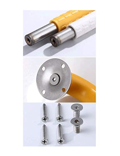 CRODY Bath Wall Attachment Handrails Grab Bar Rails Shower Aid and Safety Support Armrest Grab Bar,Safety Copper Handrail,Wall Mounted Straight Towel Rack/68Cm