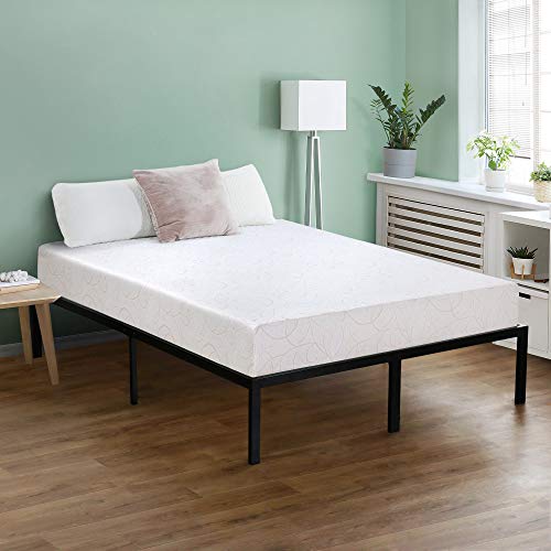 Olee Sleep 7 Inch I-Gel Deluxe Comfort Memory Foam Mattress,Full,Beige,White, CertiPUR-US, Multi-layered foam, Supporting Body Weight,Comfort and Relieve pressure