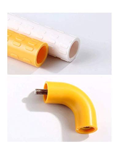 CRODY Bath Wall Attachment Handrails Grab Bar Rails Shower Aid and Safety Support Armrest Grab Bar,Safety Copper Handrail,Wall Mounted Straight Towel Rack/68Cm