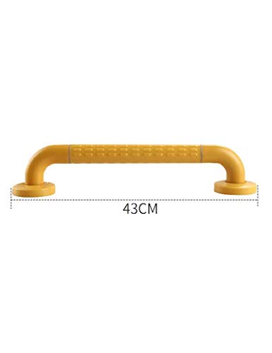 CRODY Bath Wall Attachment Handrails Grab Bar Rails Shower Aid and Safety Support Armrest Grab Bar,Safety Copper Handrail,Wall Mounted Straight Towel Rack/68Cm