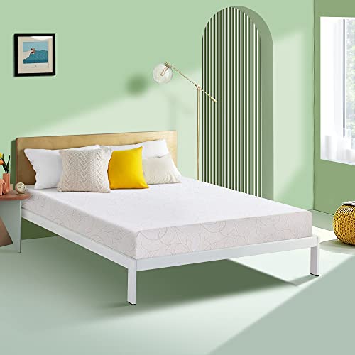 Olee Sleep 7 Inch I-Gel Deluxe Comfort Memory Foam Mattress,Full,Beige,White, CertiPUR-US, Multi-layered foam, Supporting Body Weight,Comfort and Relieve pressure