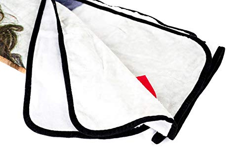 Greys Anatomy McDreamy Fleece Blanket | 45 x 60 Inch Soft Throw Blanket