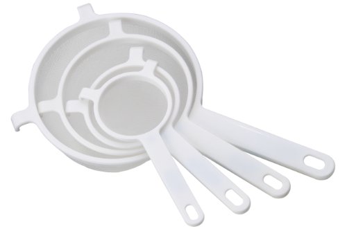HIC Nylon Mesh Strainer, 5.5-Inch White