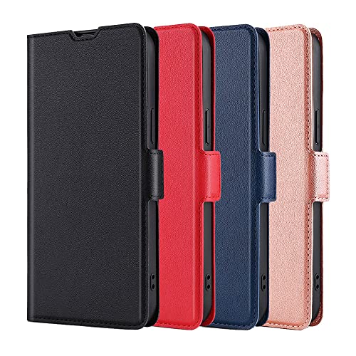 Fansipro Wallet Folio Case for Samsung Galaxy S9 Plus, Premium PU Leather Slim Fit Cover for Galaxy S9 Plus, 1 Card Slot, Handy, Black
