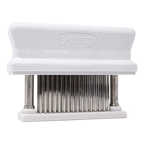 Jaccard 48-Blade Meat Tenderizer, Original Super 3 Meat Tenderizer, 1.50 x 4.00 x 5.75 Inches, White