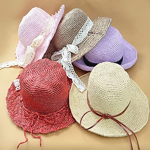 HXSCOO Natural Cotton Raffia Yarn Crochet Summer Sun Hat Yarn Natural Cotton Line Rayon Raffia Yarn Cotton Raffia Rope for Summer Sun Straw Hat Beach Bag DIY Hand Knitting Handbag (Color : Sky Blue)