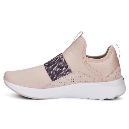 PUMA Women's SOFTRIDE Sophia Slip On Sneaker, Rose Quartz-Dusty Plum, 8