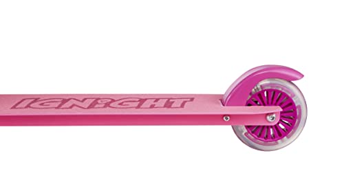 Voyager 2 Wheel Kick Scooter with Light Up Wheels and T-bar – Foldable, Non-Slip Deck, Comfortable & Smooth Ride