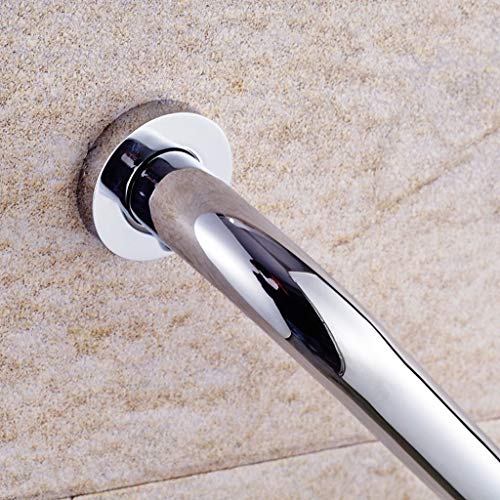 CRODY Bath Wall Attachment Handrails Grab Bar Rails Bathroom Bathtub,Disabled Elderly Toilet Seat Armrest Non-Slip Safety Handle,Wall Mounted Straight Towel Rack/45Cm