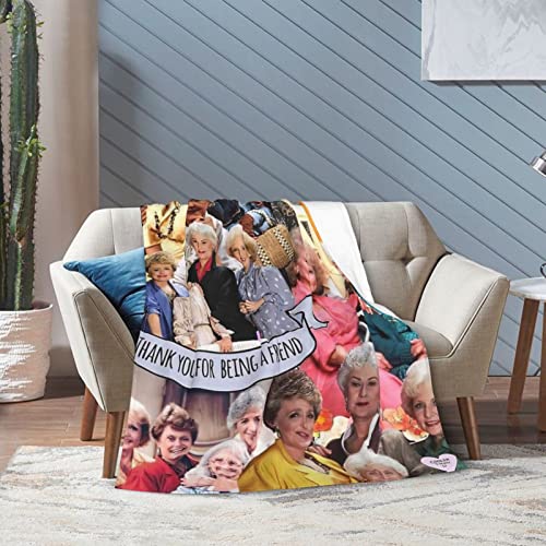 CANDU Fleece Throw Blankets Flannel Sleep Cozy Lightweight Ultra-Soft Micro Blankets for Sofa Travel Air Conditioning Bedding 50''x40'', Black 2