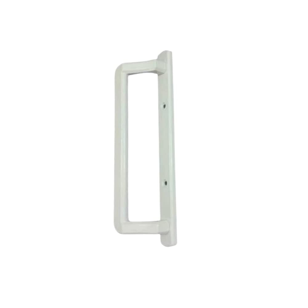 Alcan PGT 10" Sliding Glass Patio Door Interior Handle Kit w/Thumb Latch Lever, + Screws Inside Handle Replacement w/ 3-7/8" Hole Spacing | Fix Repair PGT Door Hardware - White