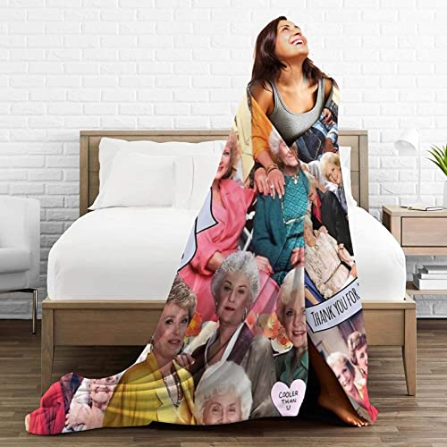 CANDU Fleece Throw Blankets Flannel Sleep Cozy Lightweight Ultra-Soft Micro Blankets for Sofa Travel Air Conditioning Bedding 50''x40'', Black 2