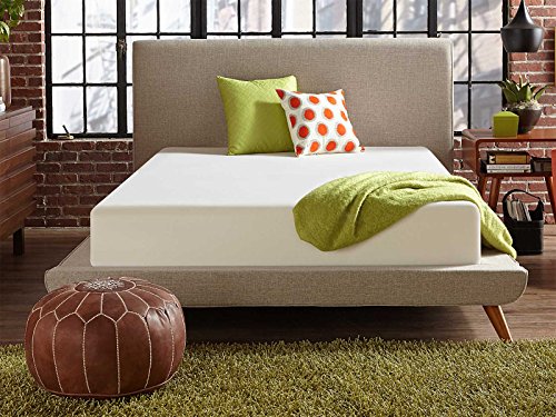 Live & Sleep Classic 12-Inch Memory Foam Mattress - Cool Bed in a Box, Medium Plush - CertiPUR Certified - Trailer, Camper, Truck, Motor-Home RV Short Queen Size