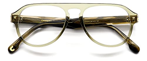 Carrera 248 Aviator Prescription Eyewear Frames, Olive, 52mm, 17mm