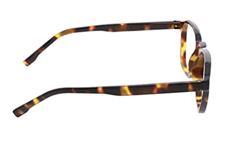 Peepers by PeeperSpecs mens Off the Grid Blue Light Blocking Reading Glasses, Tortoise, 53 mm US