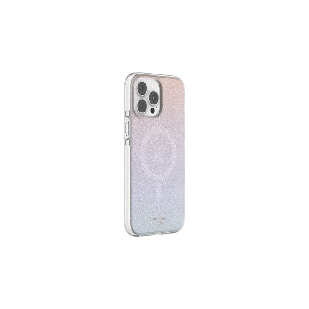 kate spade new york Protective Hardshell Case for MagSafe for iPhone 13 Pro - Ombre Glitter Pink