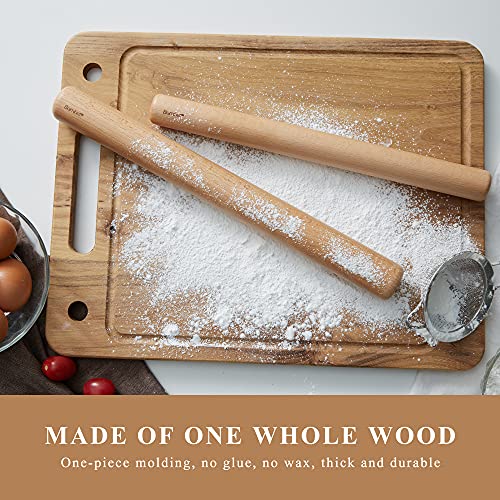 Bamber Wood Rolling Pin, 11 Inch by 1-1/5 Inch