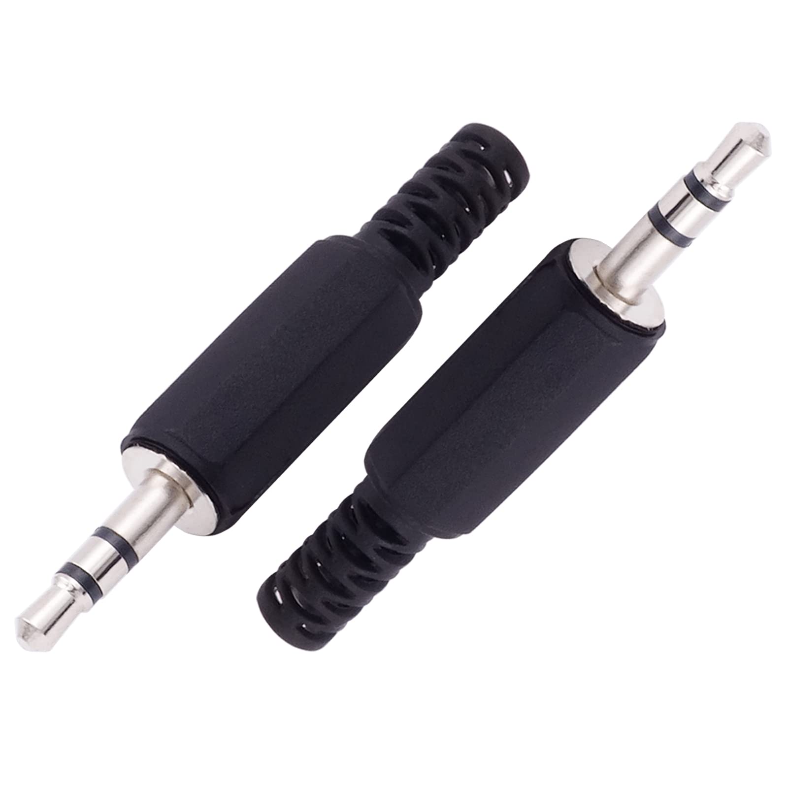 Fancasee (10 Pack 3.5mm Replacement Repair Plug Jack TRS Stereo Male Plug 1/8" 3.5mm Solder Type DIY Audio Cable Connector for Headphone Headset Earphone Cable Repair