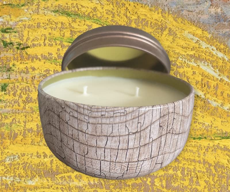 My Sweetheart Fruits and Sugared Citrus Scented Soy Wax Candle for Home Vul-Caa-Nu | 8oz 2 Wicks Recyclable Tins | Non Toxic Aromatherapy