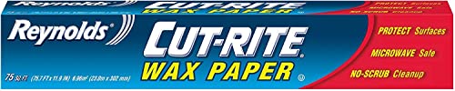 4-pk Reynolds Cut-Rite Wax Paper, 75 Square Feet (23m x 302mm)