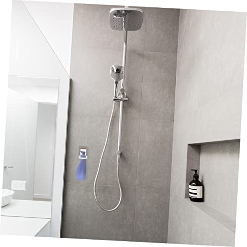 Zerodeko 6 Pcs Shower Gel Holder Body Wash Container Trace-free Storage Holders Novel Shampoo Bottle Hangers Bracket Pp No Trace
