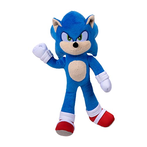 Sonic The Hedgehog 2 9-Inch Plush Collectible Toy 3-Pack
