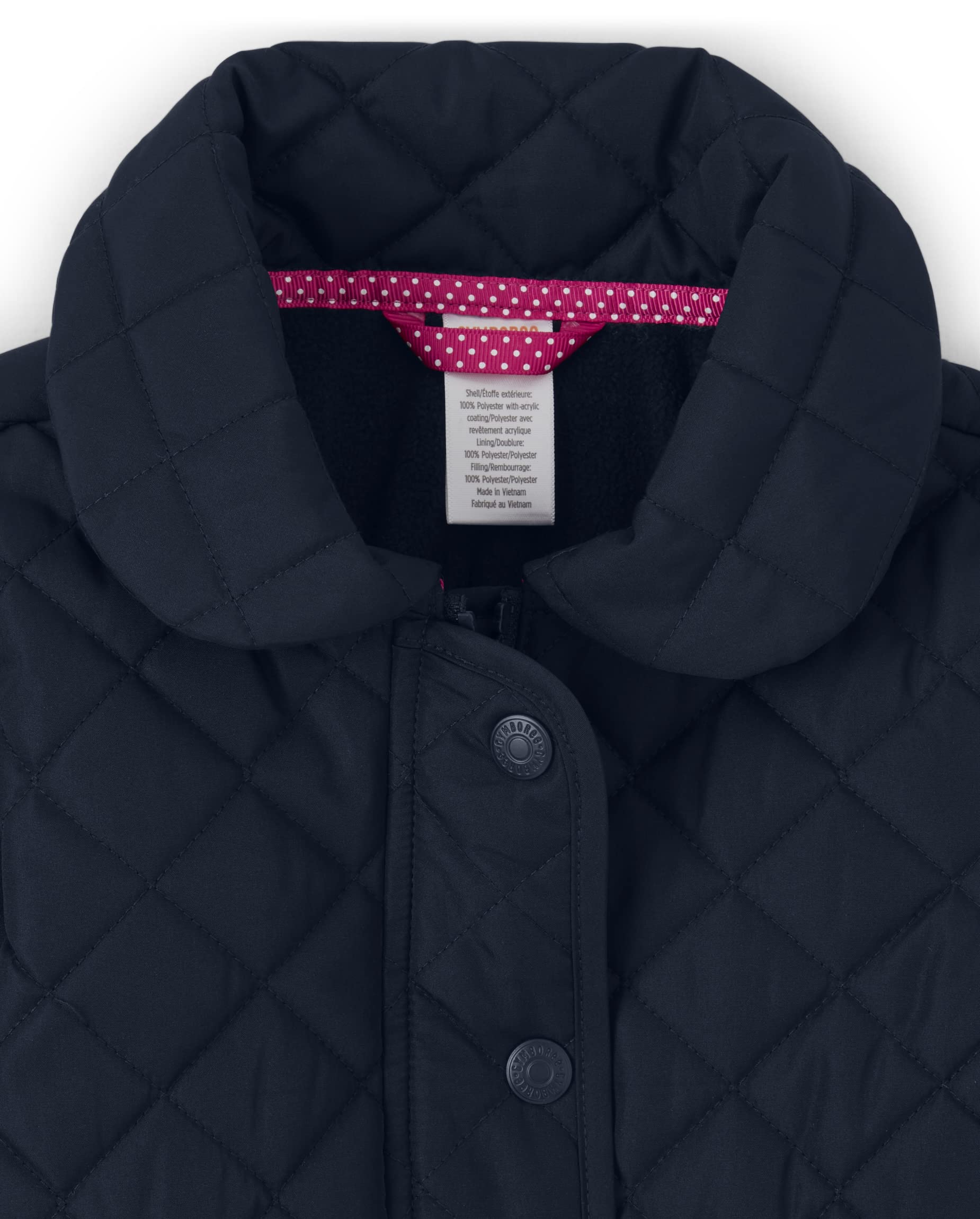 Gymboree Girls and Toddler Dressy Coat, Navy Slate, 7